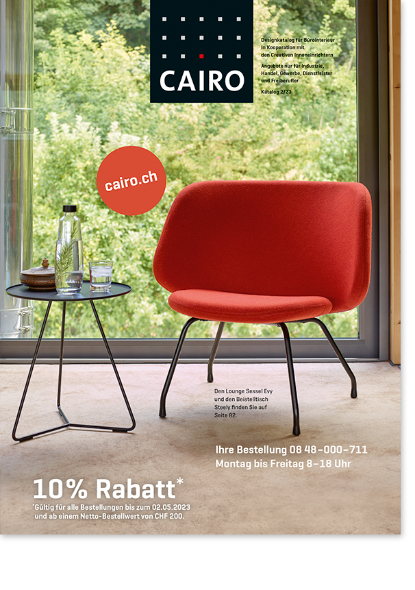 Cairo Katalog – Ihr kostenloses Exemplar! | cairo.ch