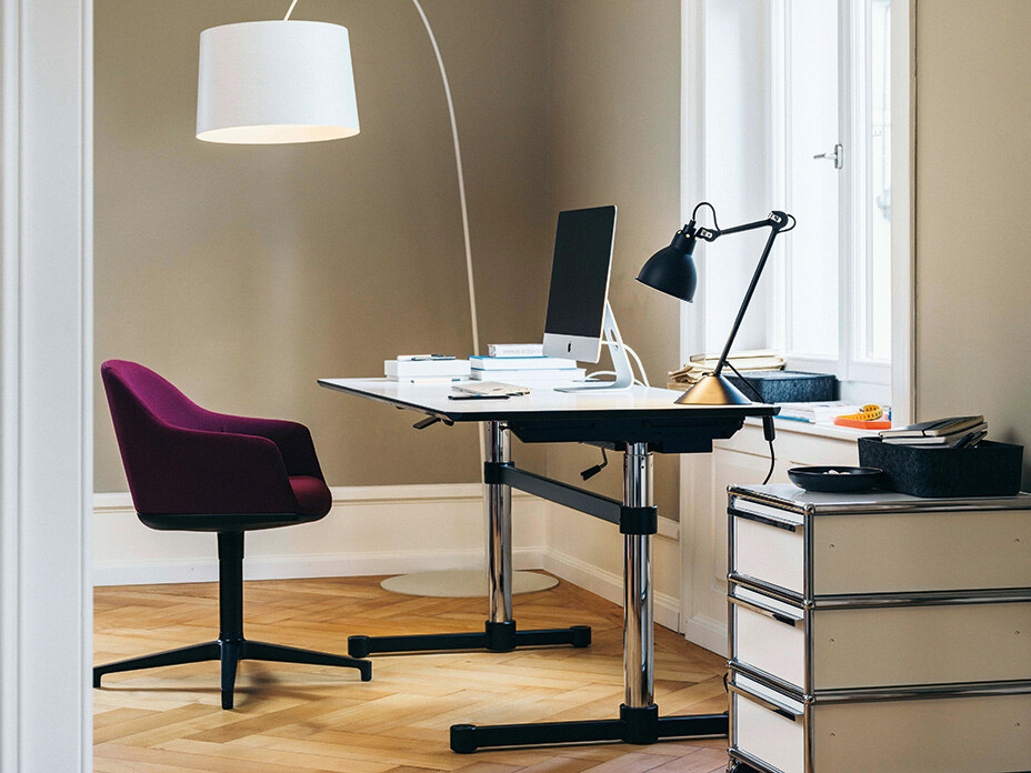 Table USM Haller (bureau, table de réunion)