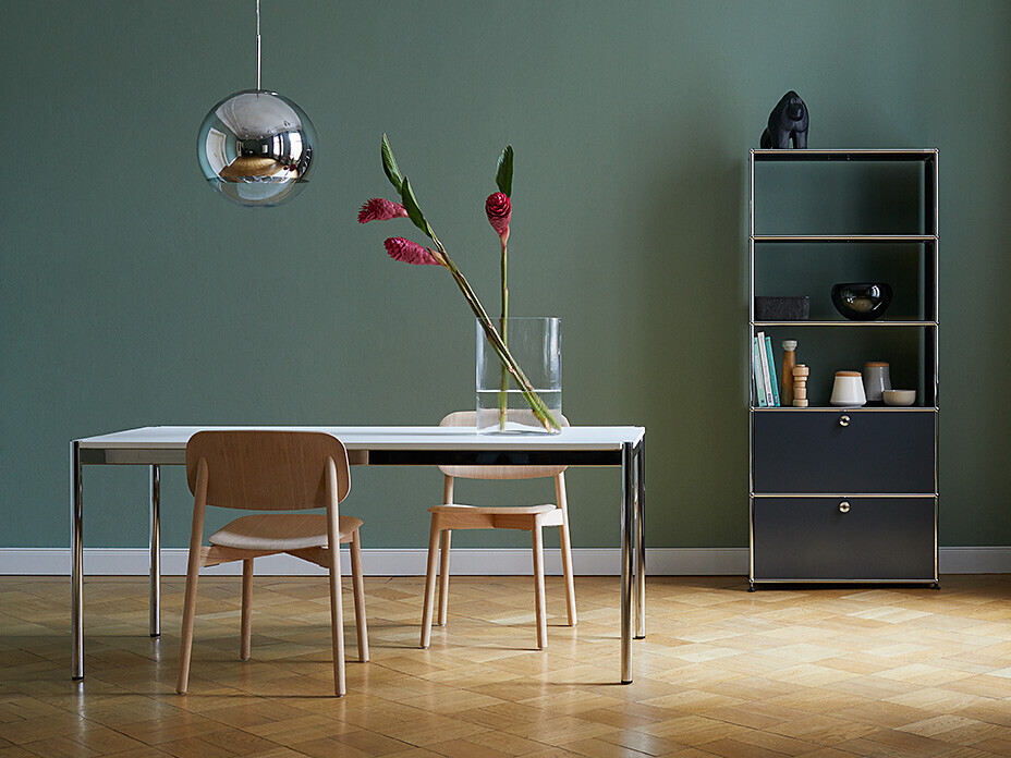 Table USM Haller (bureau, table de réunion)